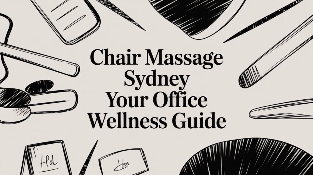 Chair Massage Sydney: Your Practical Wellness Guide